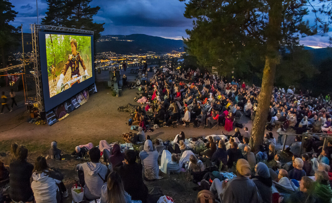 Kino-suksess på byens tak